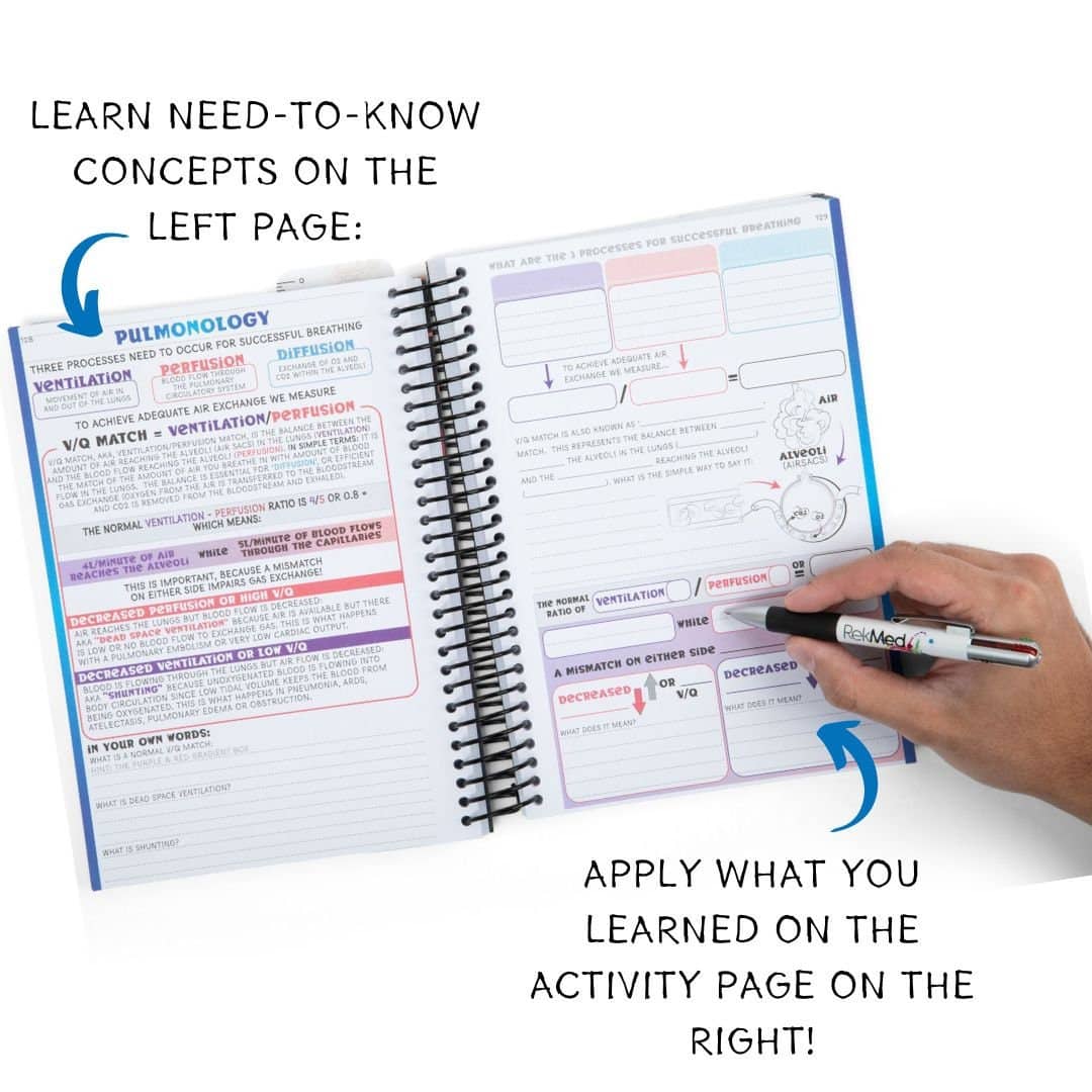 Student Review Book with Dry Erase Dividers + RekPlay Student – RekMed ...